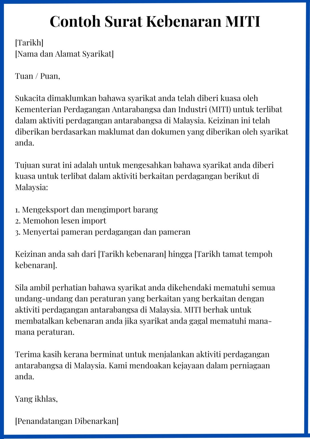 Surat Kebenaran | Format dan Contoh [ Semua Jenis ]