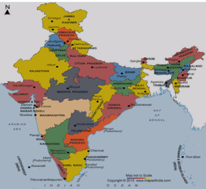 Peta India | Geografi, Pengangkutan & Pelancongan