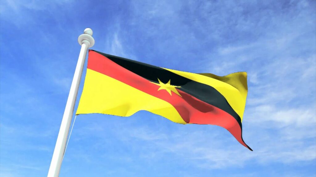 Bendera Sarawak , Negeri , Gambar Bendera Sarawak