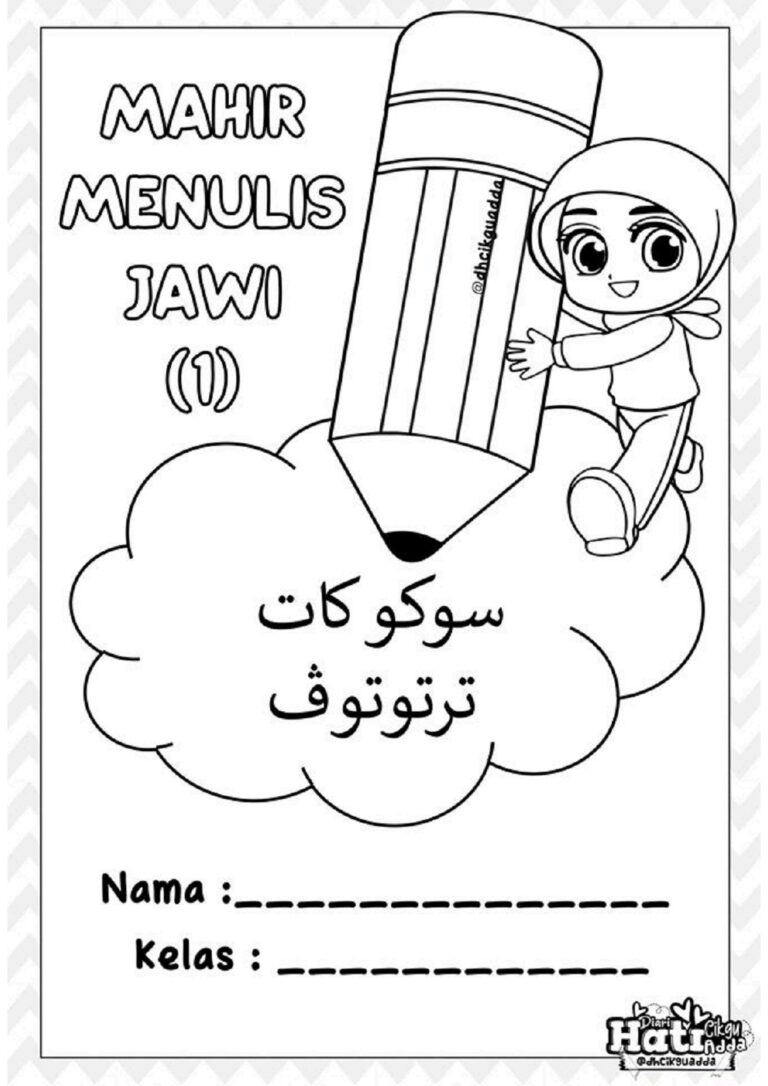 Latihan Menulis Jawi | Langkah Dan Kaedah Menulis Jawi